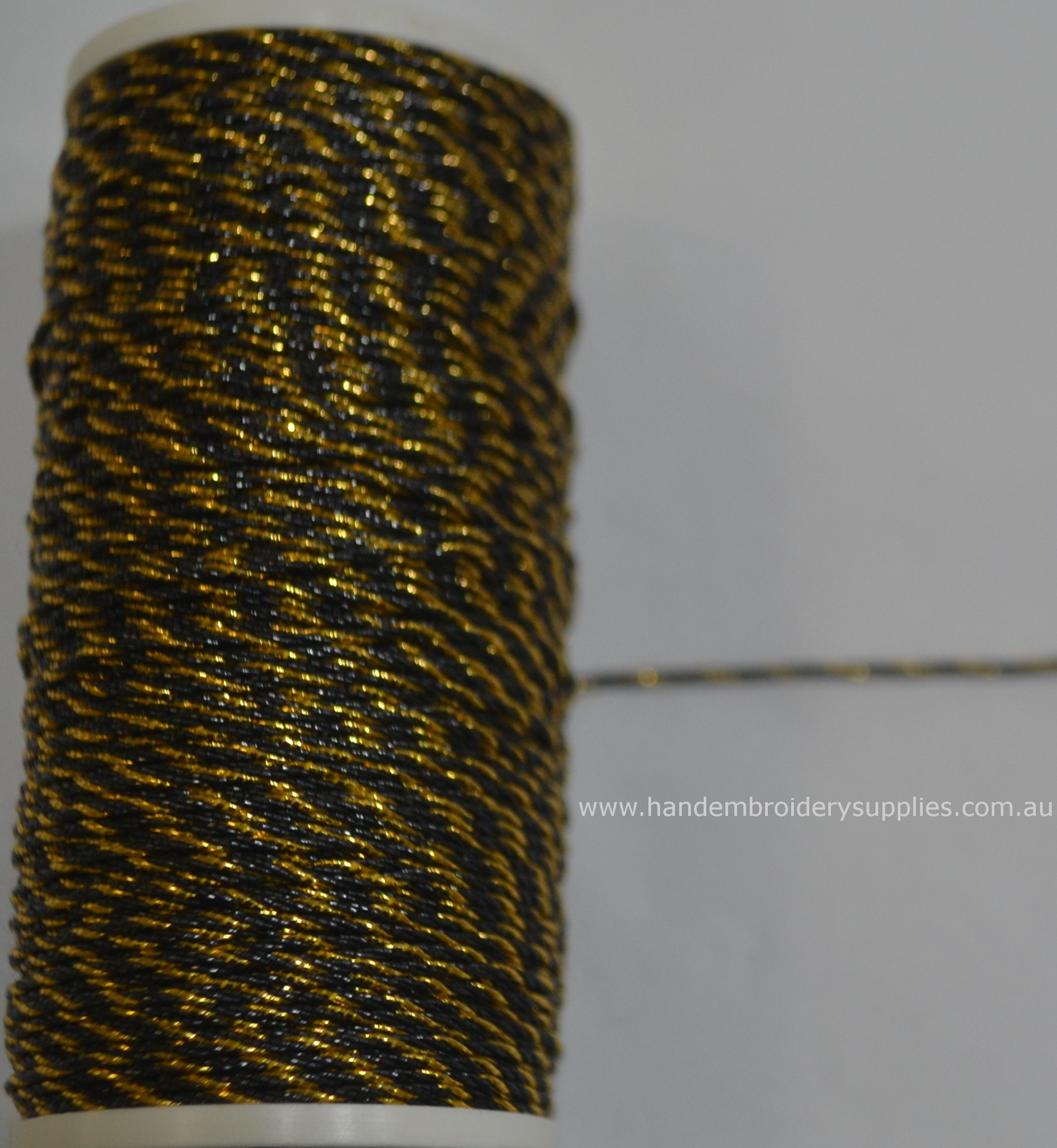 Benton & Johnson Twist 2 Ply Black & Gold