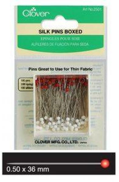 Clover Silk Pins