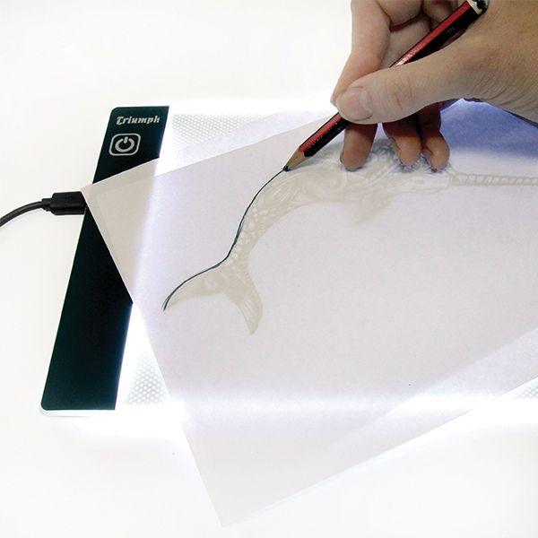 Triumph Super Slim LED Light Pad with USB A5