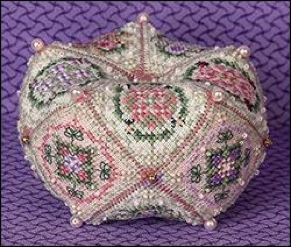 Just Nan 15 Tiny Gardens Biscornu